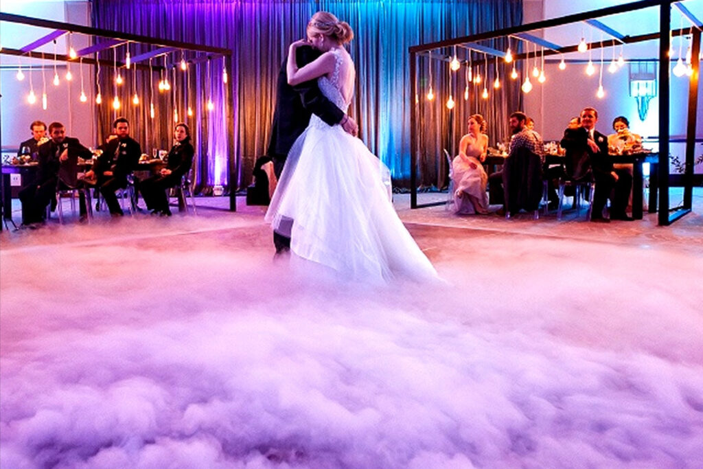 Water vs Dry Ice Fog for NYC Weddings | Velardis FX